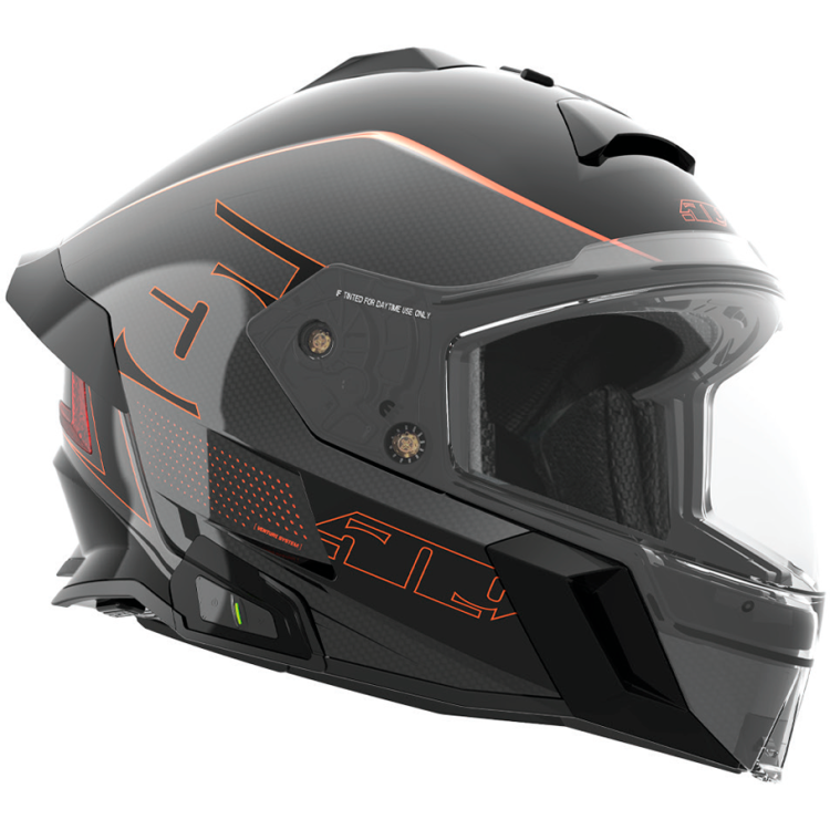 Шлем 509 Mach V Carbon Commander Circuit Orange - купить в Санкт ...