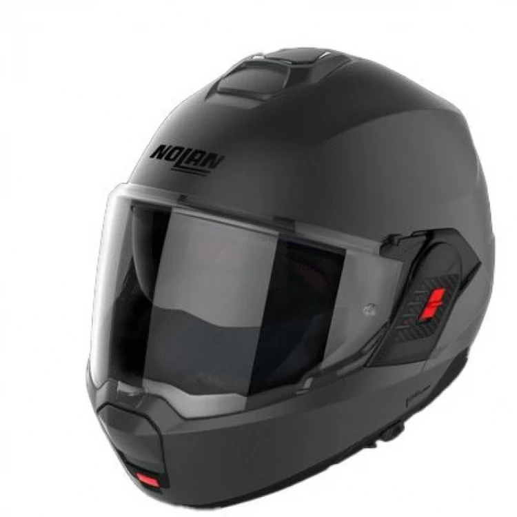 Мотошлем Nolan N120-1 Classic N-Com 002, Flat Vulkan Grey - купить в ...